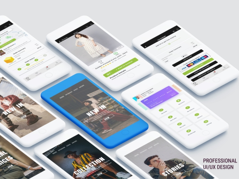 Shopping Service - Shop App by Nazim Ahamed on Dribbble