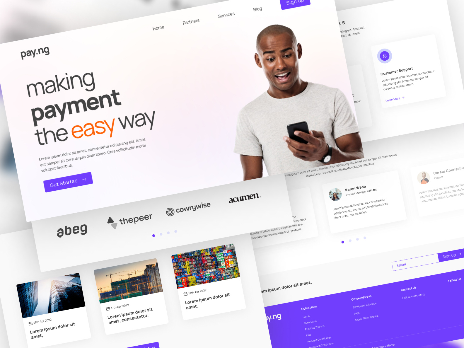 Pay.ng by Yemi Jeff on Dribbble