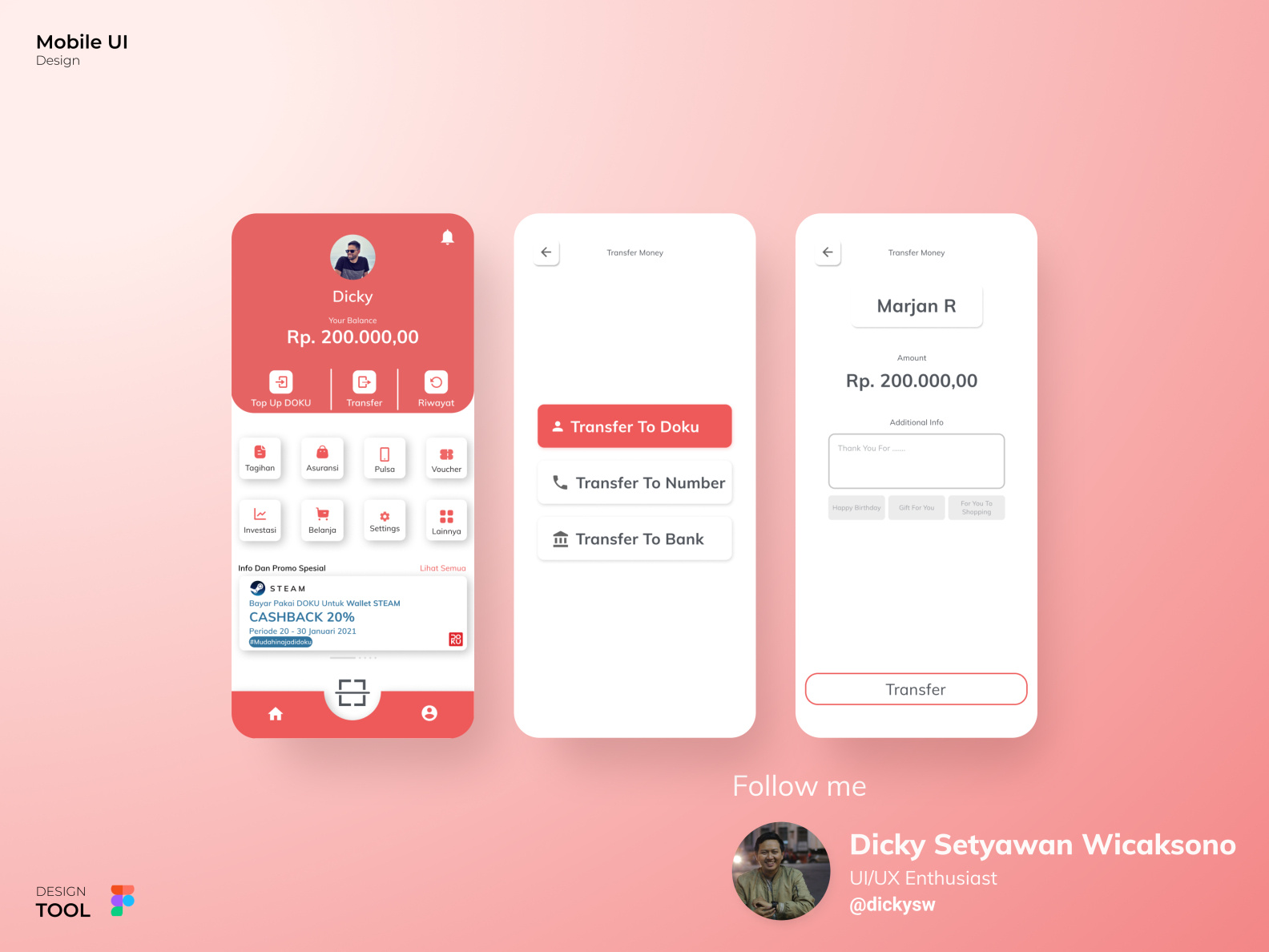 Doku Apps Dribbble by Dicky Setyawan on Dribbble