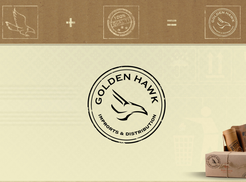 Golden Hawk by Rohan Jacob Joseph on Dribbble