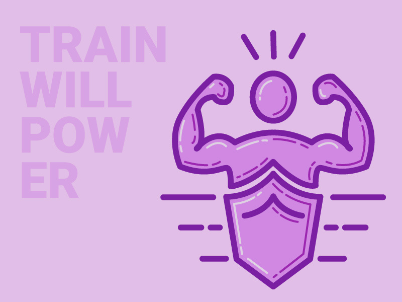 Train Willpower by MarySabell on Dribbble