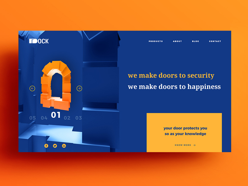 Web UI Design for Dock Doors by Akram Hossain on Dribbble