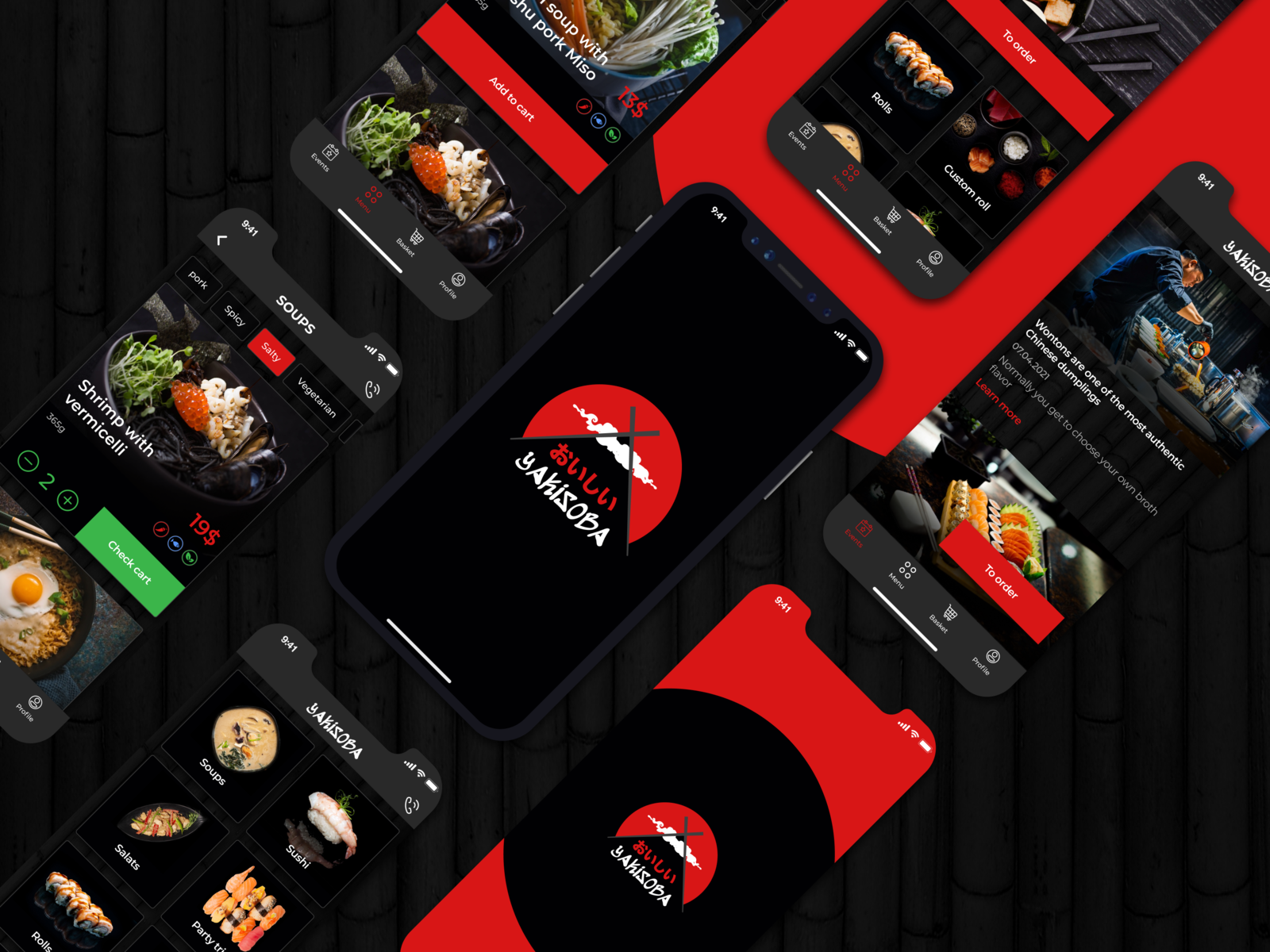 Chinese Food Delivery Mobile App - iOS App Design by Kateryna ...