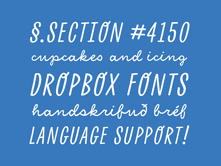Dropbox Fonts by Riley Cran on Dribbble