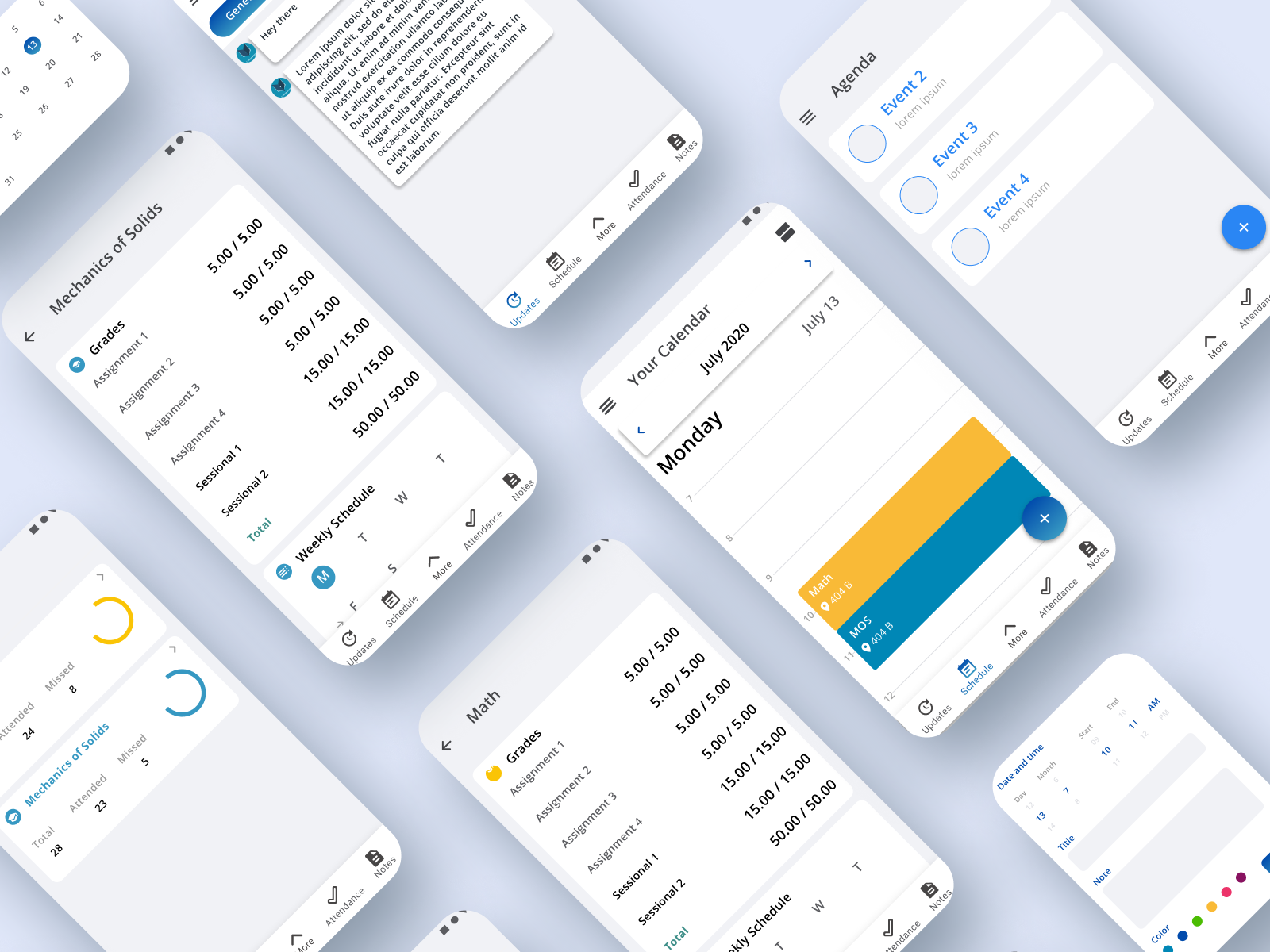 College Scape: A study app UI design by Arya D on Dribbble