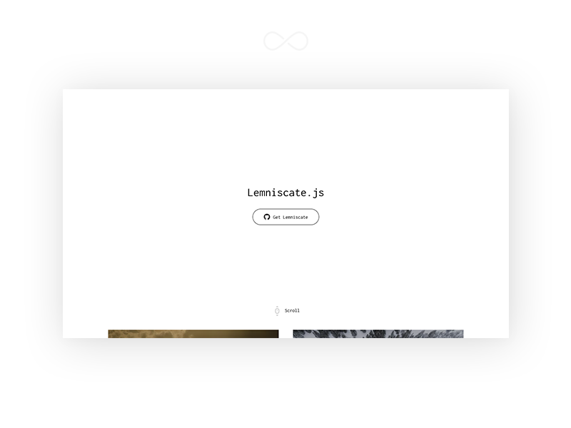 Lemniscate.js by Simon Goetz for Milkshake Studio on Dribbble