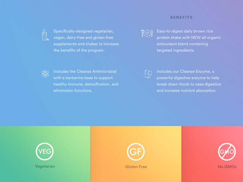 The Clean Program: Design Details 4 by Gabe Abadilla on Dribbble