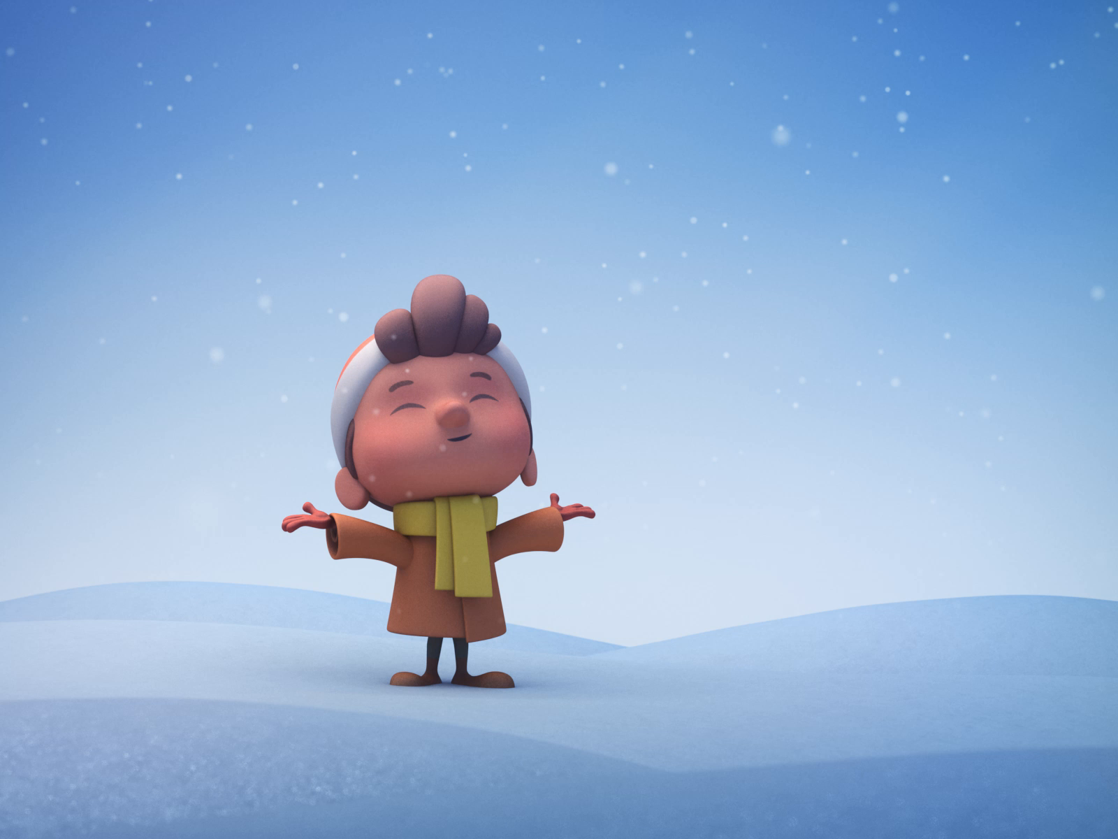 First Snow by Phil Borst on Dribbble