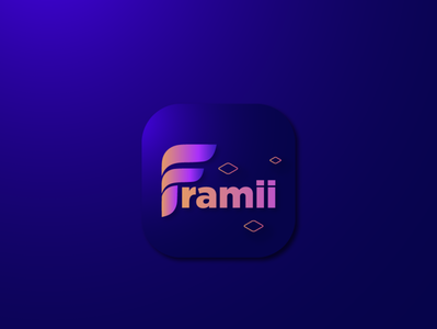 icon Design for a framii app by Aneela Rafiq on Dribbble