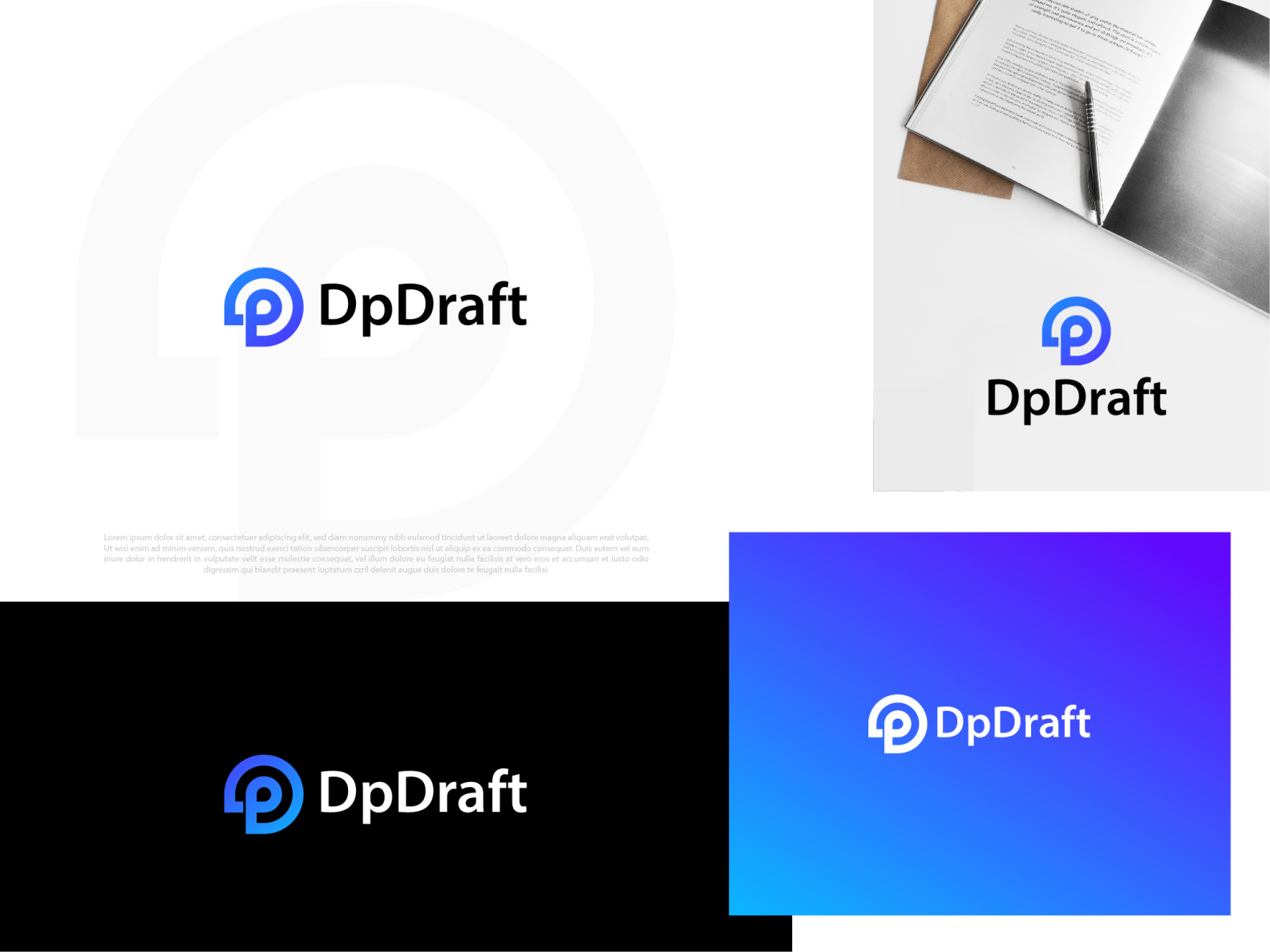 DpDraft - Logo Design by Ahmad Raza on Dribbble