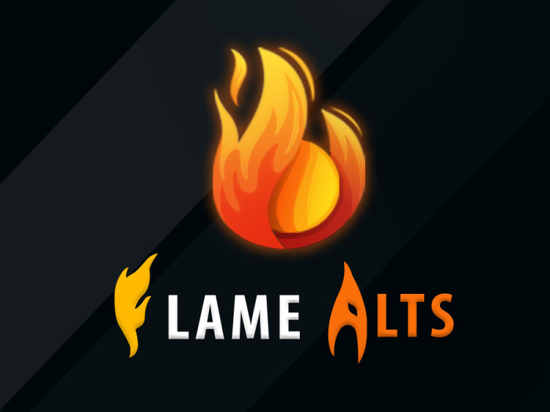 Flame Alts official logo by mAze on Dribbble