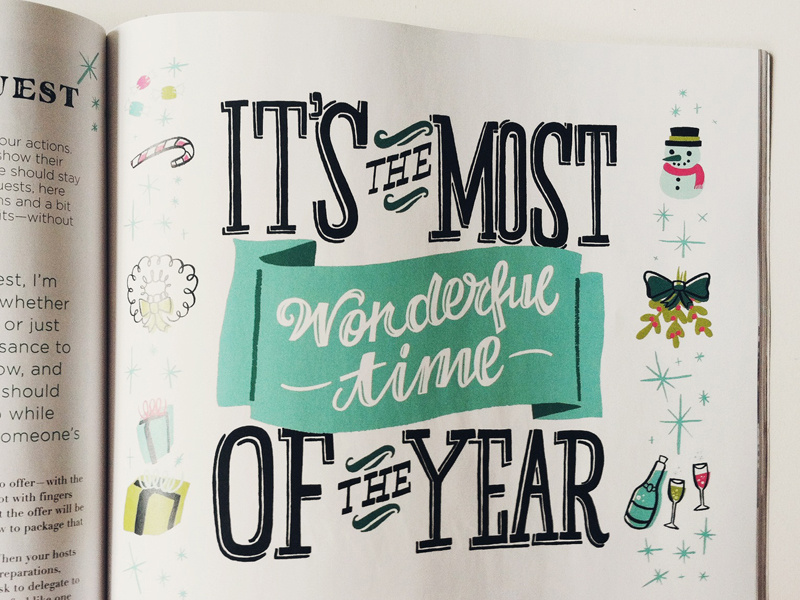 Verily magazine spread by This Paper Ship on Dribbble