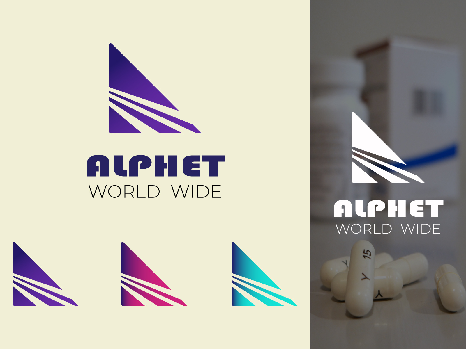 ALPHET Medicine Company Logo by Md Ahsan on Dribbble