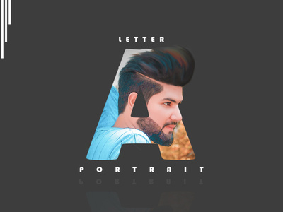 Letter Portrait by AJ THOUGHTS on Dribbble