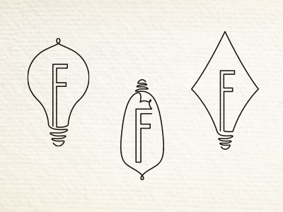 Filament Logo – Icon Exercises by Danielle Fritz on Dribbble