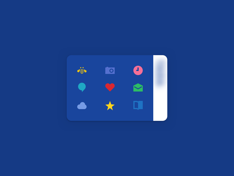 Card Placeholder by Art Blanc for Weekend, Inc. on Dribbble