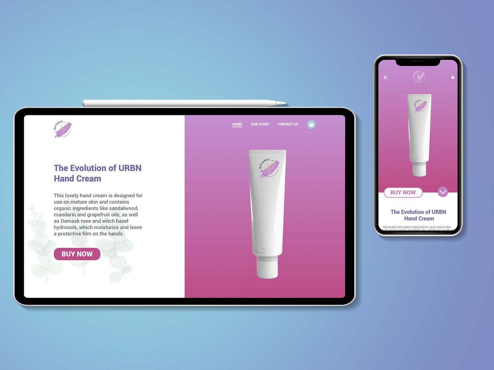 Health Cream UI Design by Darko Petrovski on Dribbble
