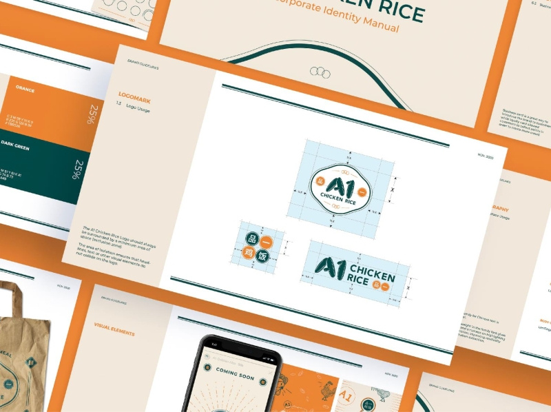 A1 CHICKEN RICE by Ideology Design Studio on Dribbble