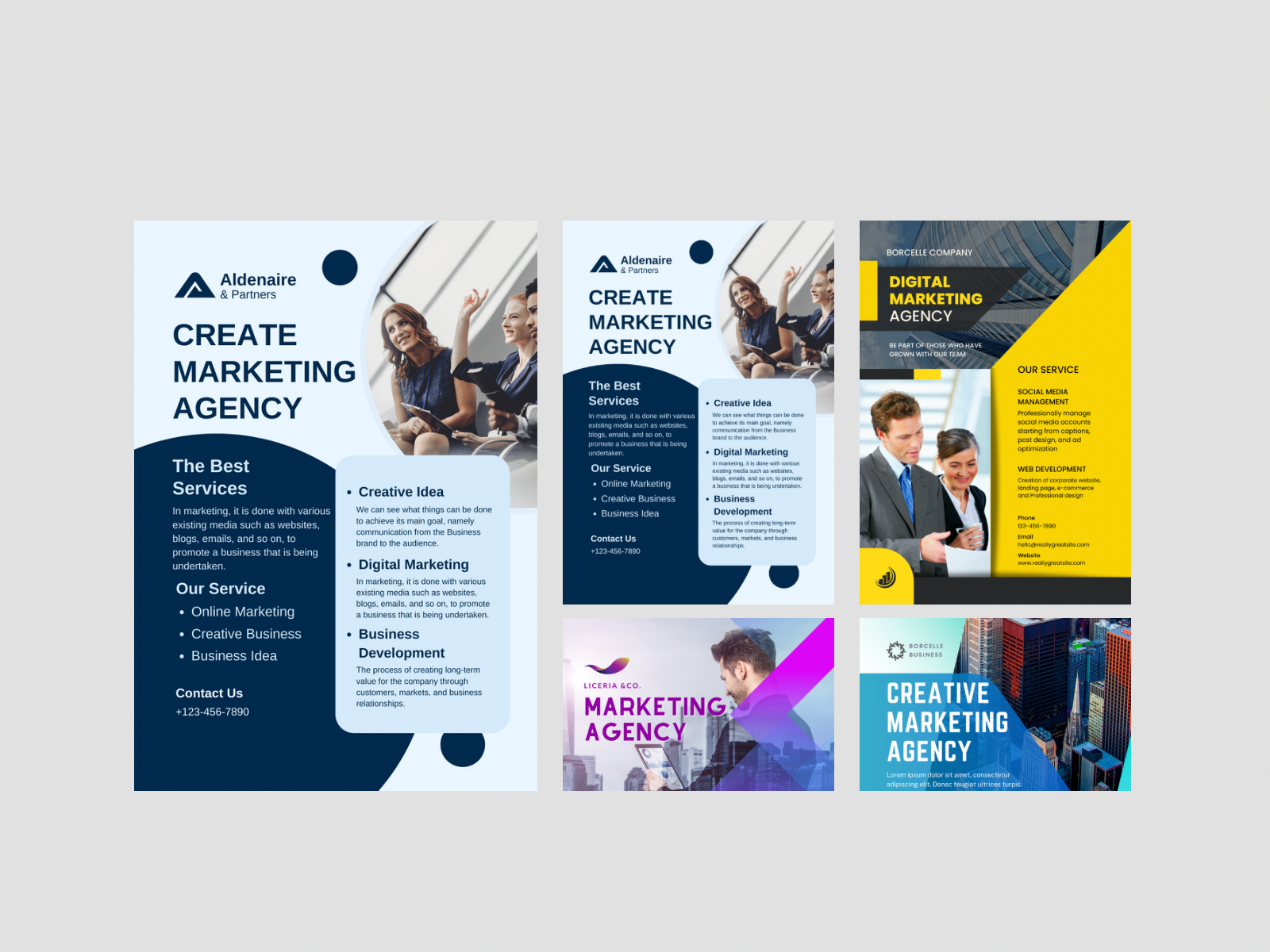 Creative Marketing Flyer Design by Azzam Mujaddid on Dribbble