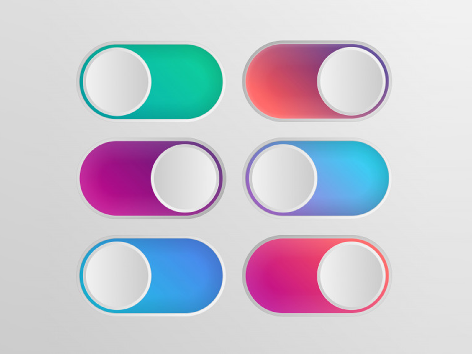 Daily UI Challenge: On/Off Switch (Day 15) by Nada Ali on Dribbble