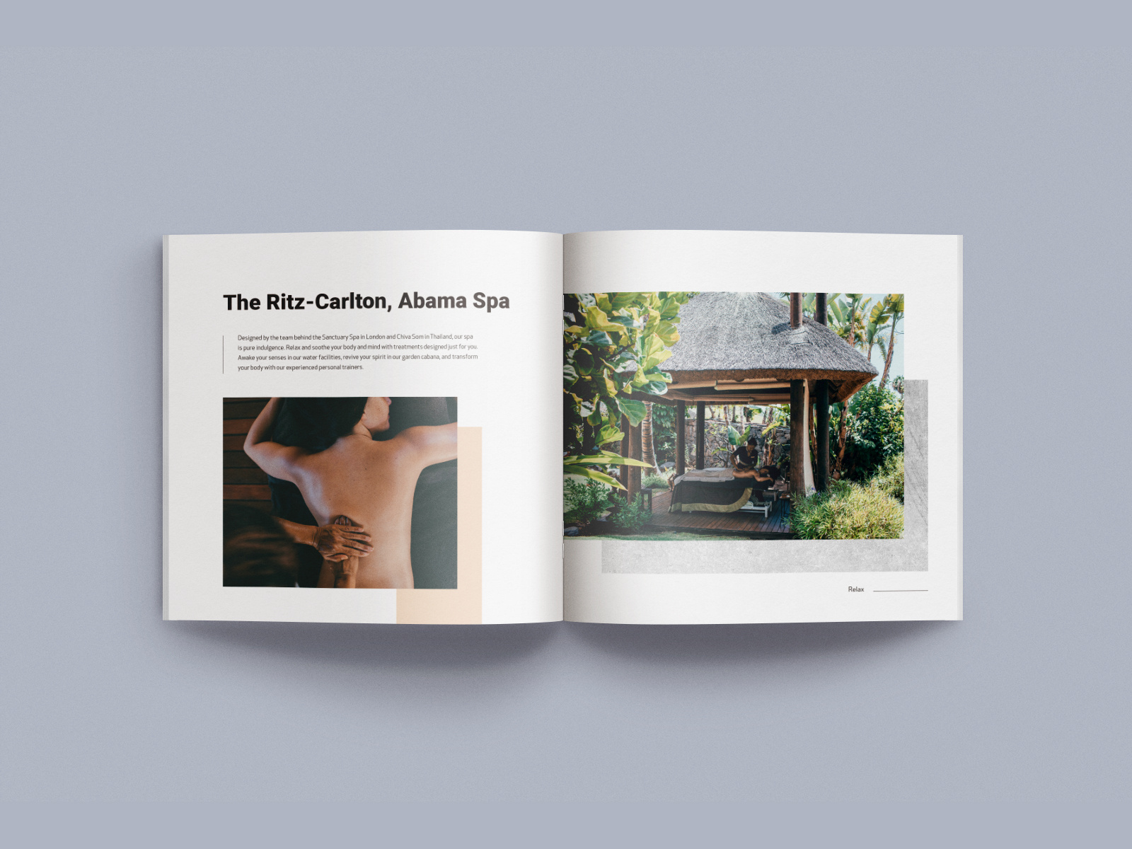 Editorial Layout for Abama resort by Copymouse Studio on Dribbble