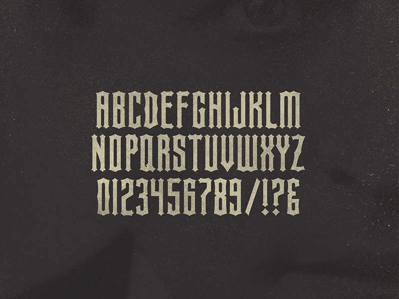 A Magician's Typeface by Jordan Kabalka on Dribbble
