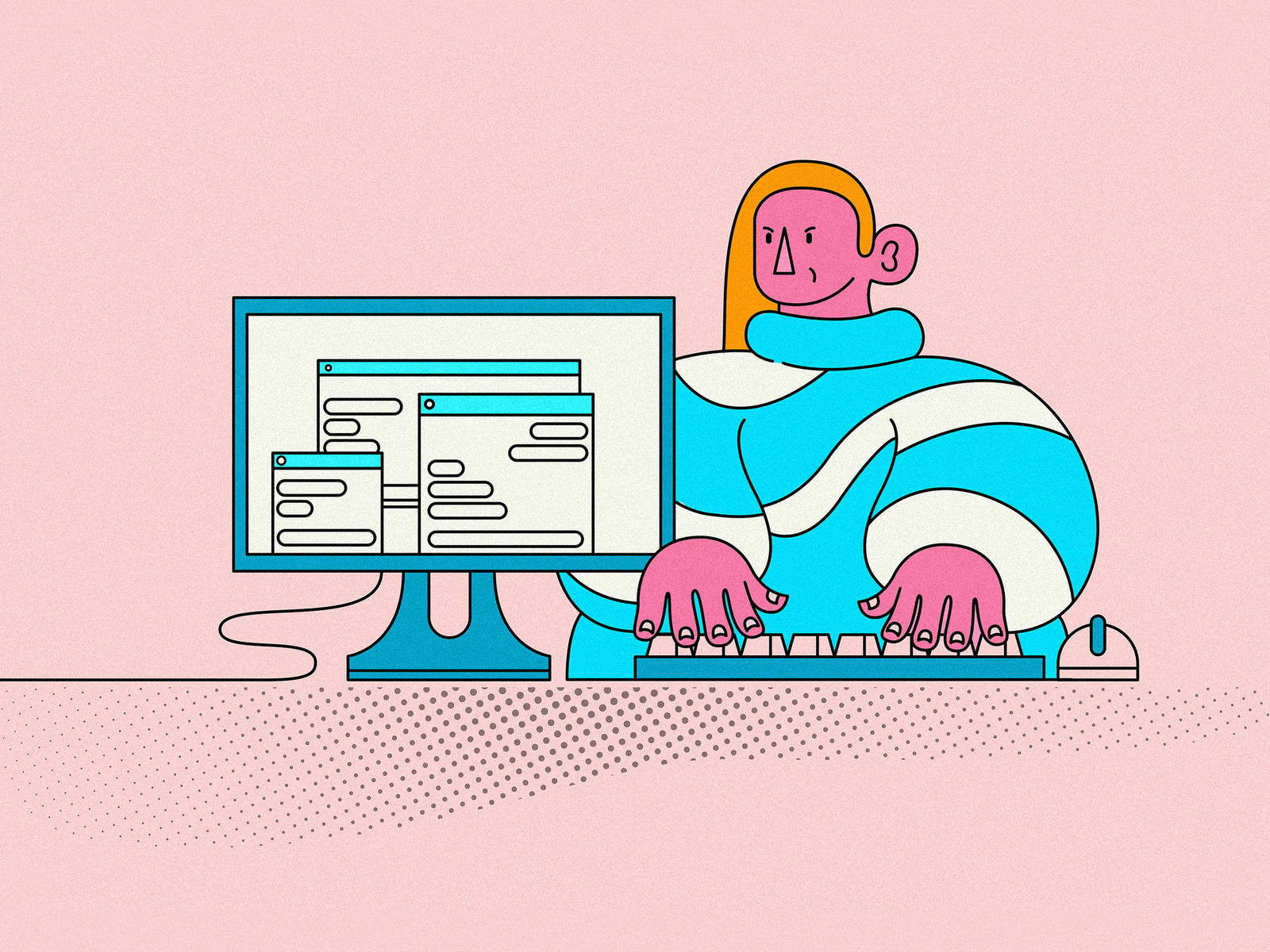 Virtual Wars by Borislava Madeit on Dribbble