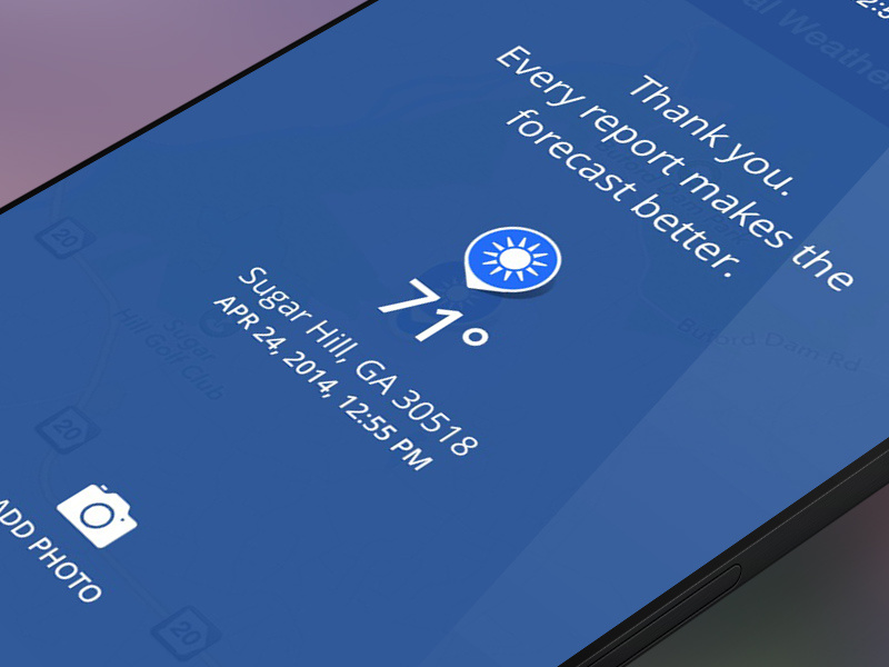 The Weather Channel iOS App by Scott Cook on Dribbble