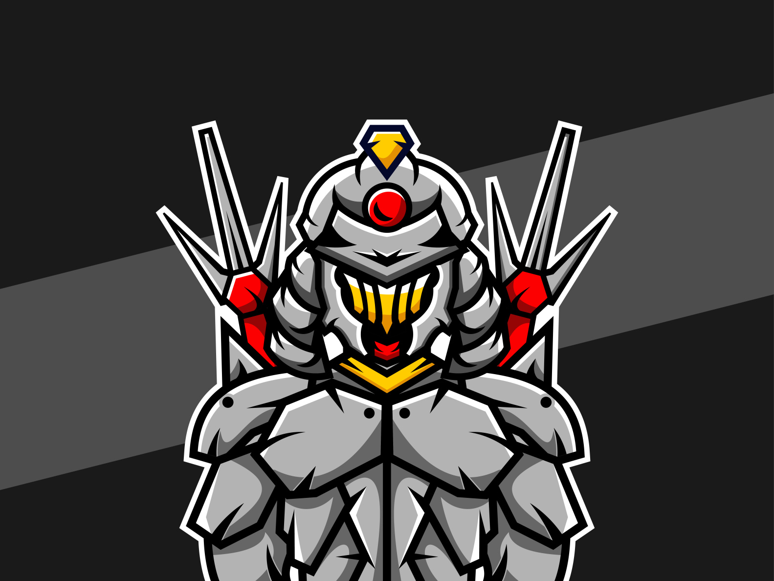 Ronin Robot by Yeay Design on Dribbble