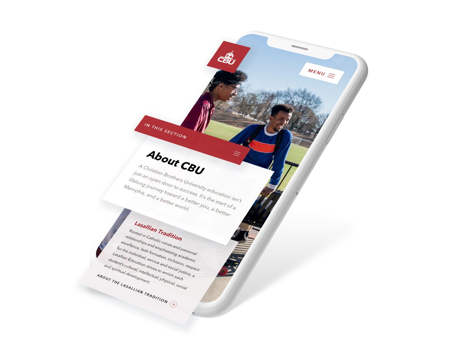 CBU Website by Research & Design on Dribbble