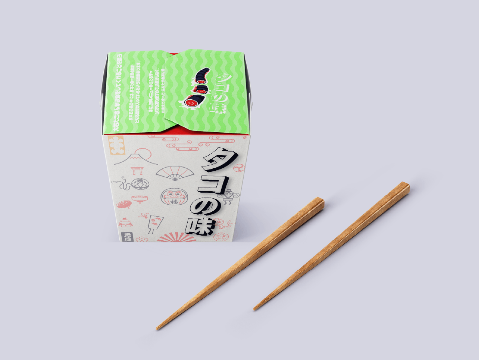 TAKO OISHI BOX by NowieGraphics on Dribbble