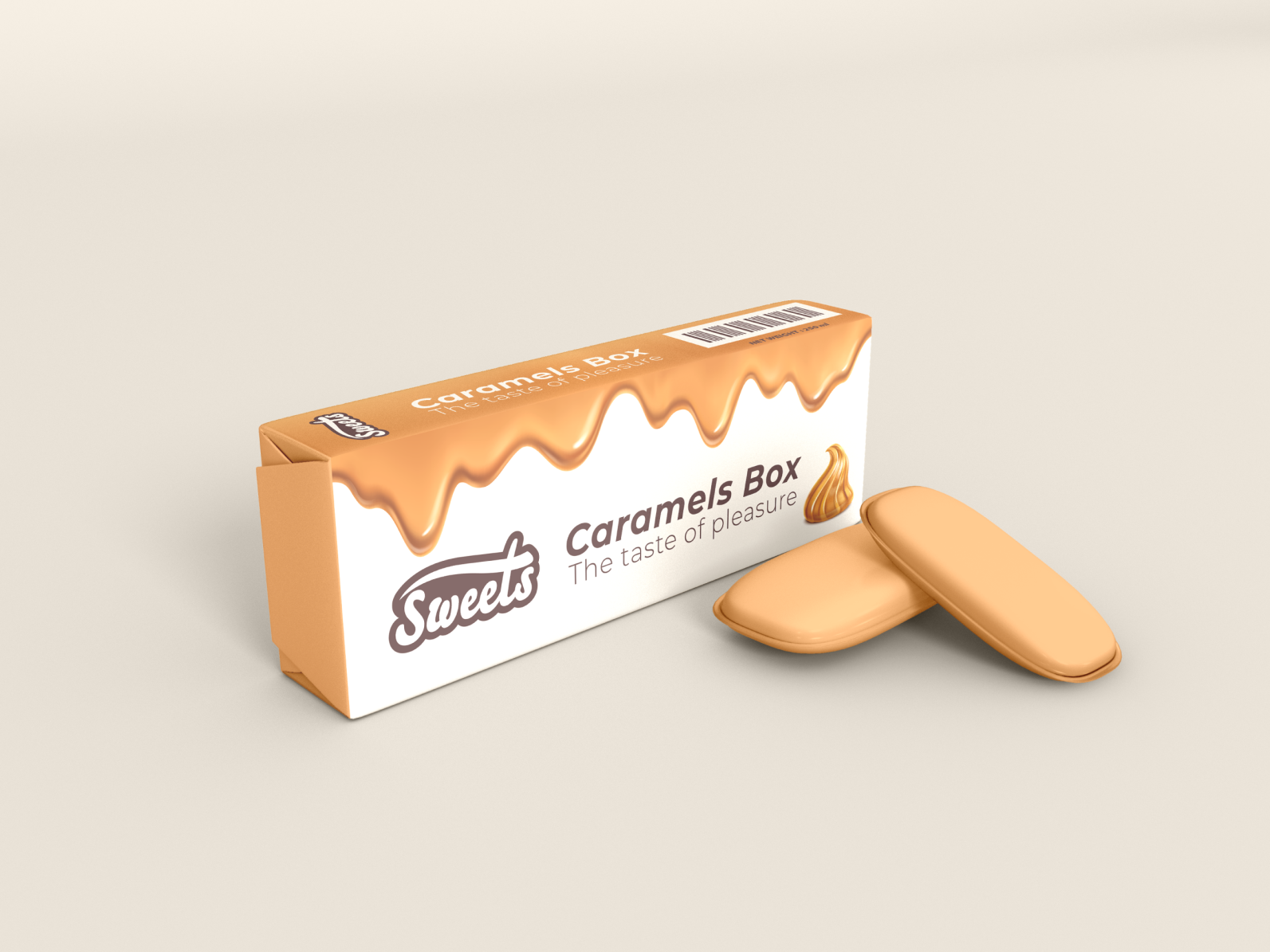 Sweets Caramels Box by NowieGraphics on Dribbble