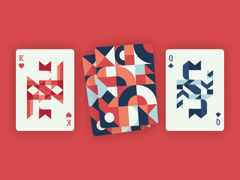 Playing cards | Graphic design by Milena Ilyina on Dribbble