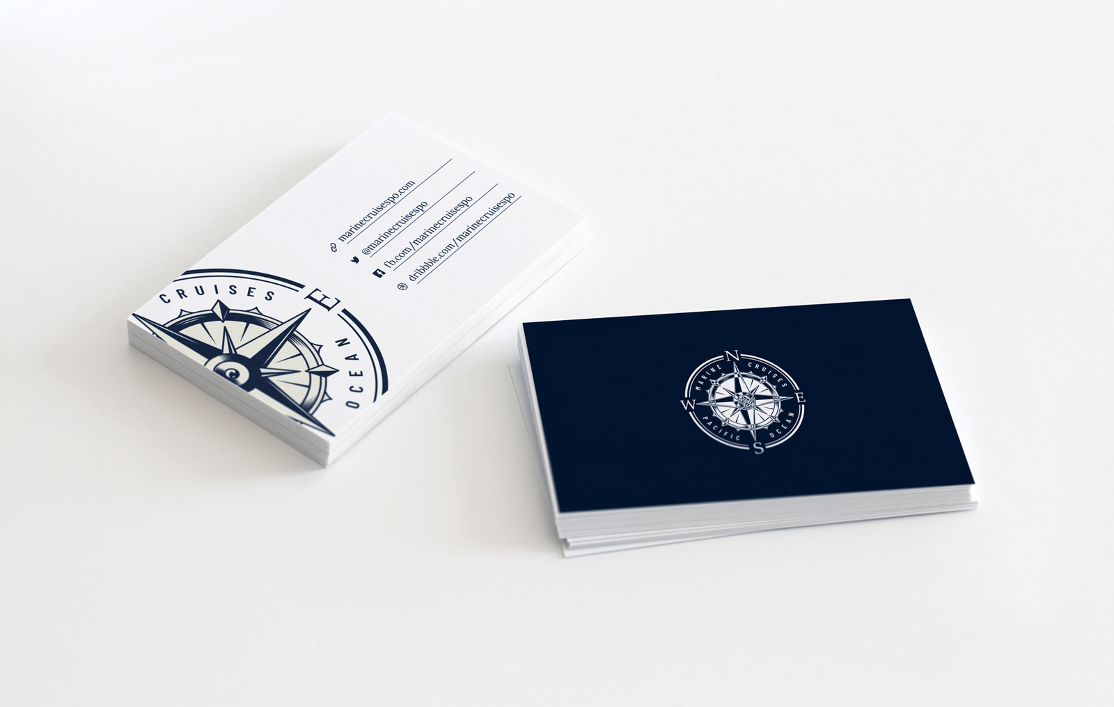 MARINE CRUISES Business Card Design || Business Card by Zarin Waishi ...