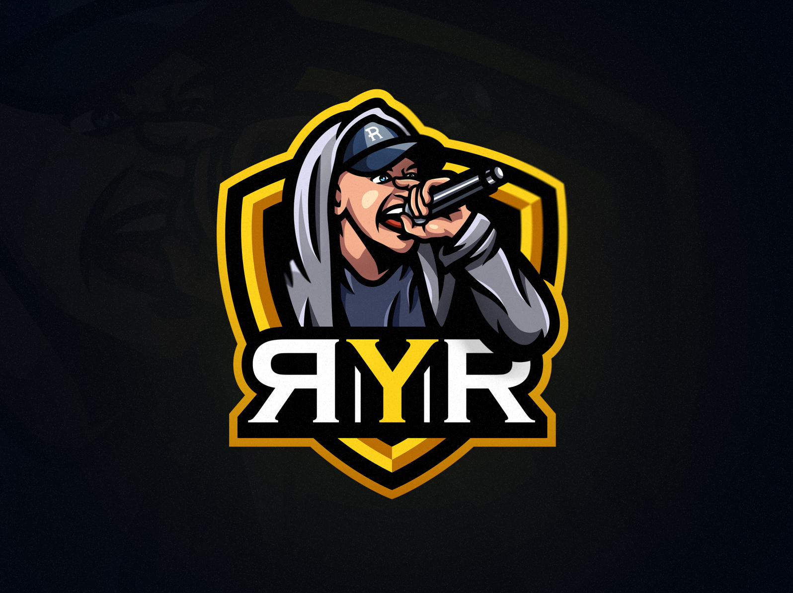 rapper mascot logo by Ali Arda on Dribbble