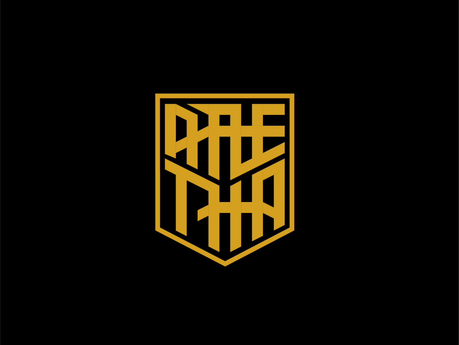 Aretha Name Logo by Paskalis Dari Ngere on Dribbble