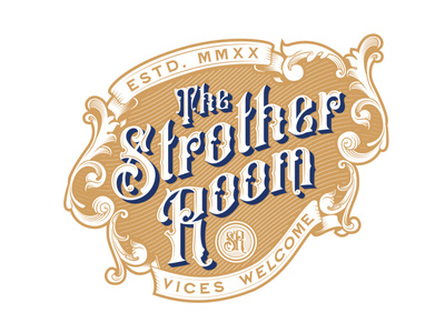 The Strother Room Logo variation by Joe ONeill on Dribbble