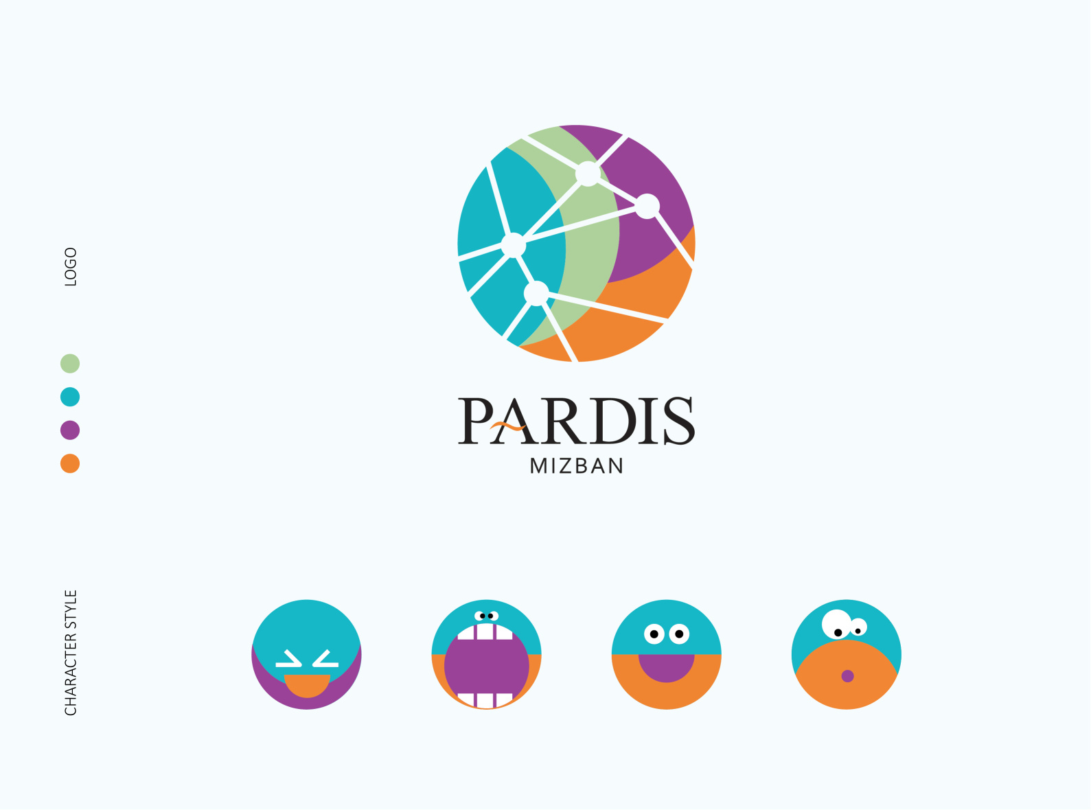 Pardis Logo by Sedi Fard on Dribbble