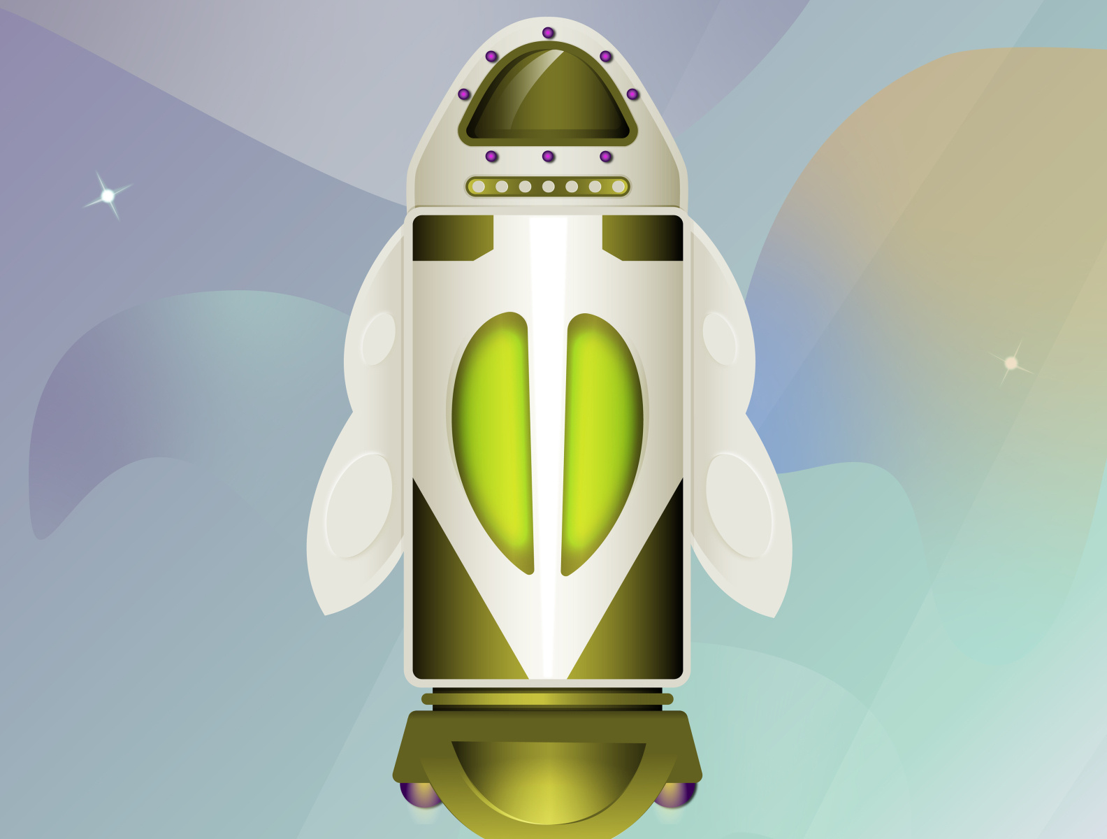 rocket game asset concept by Maria Stefan on Dribbble