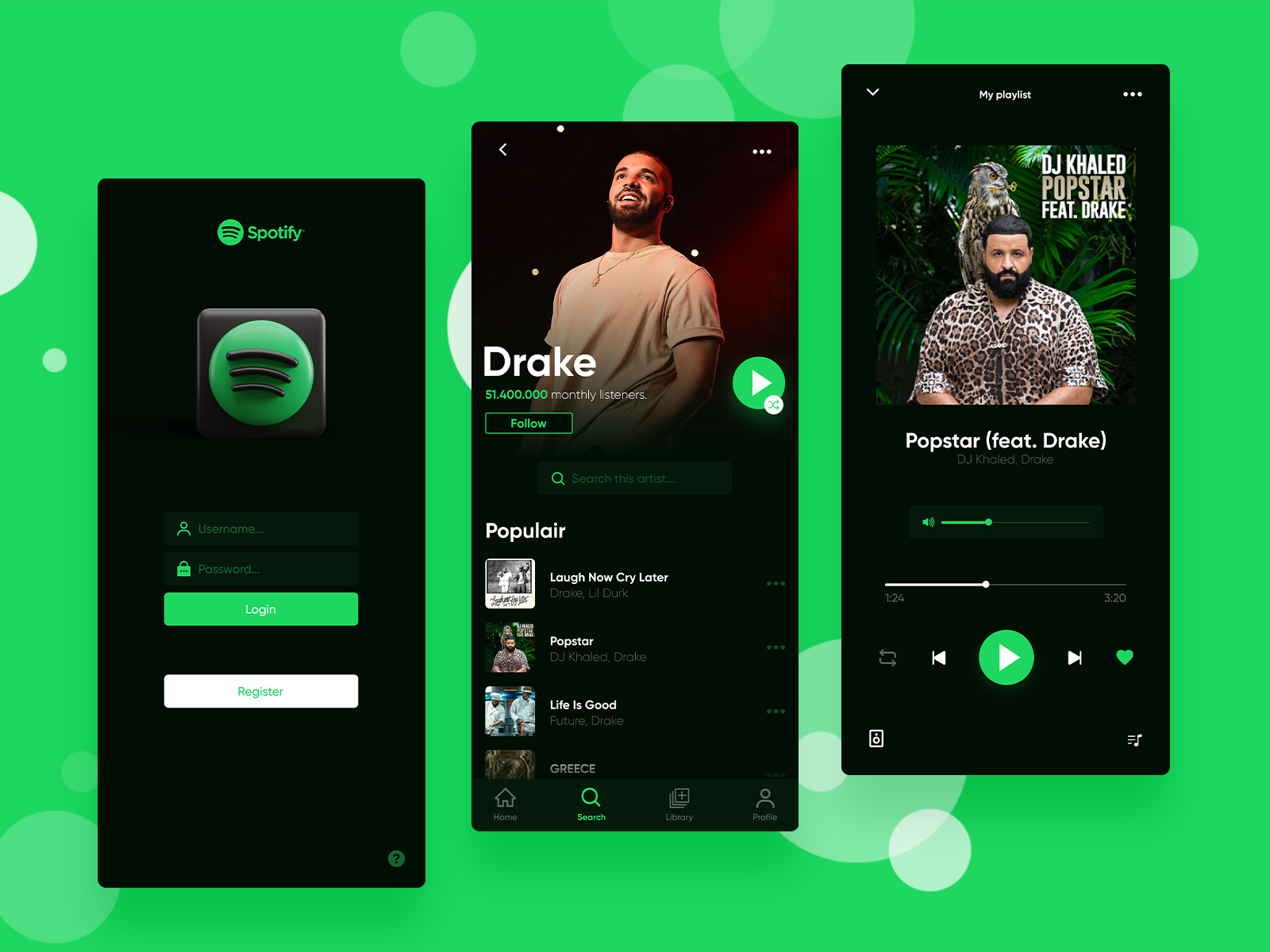 Spotify UI UX Design Concept By Najim Doudouh On Dribbble