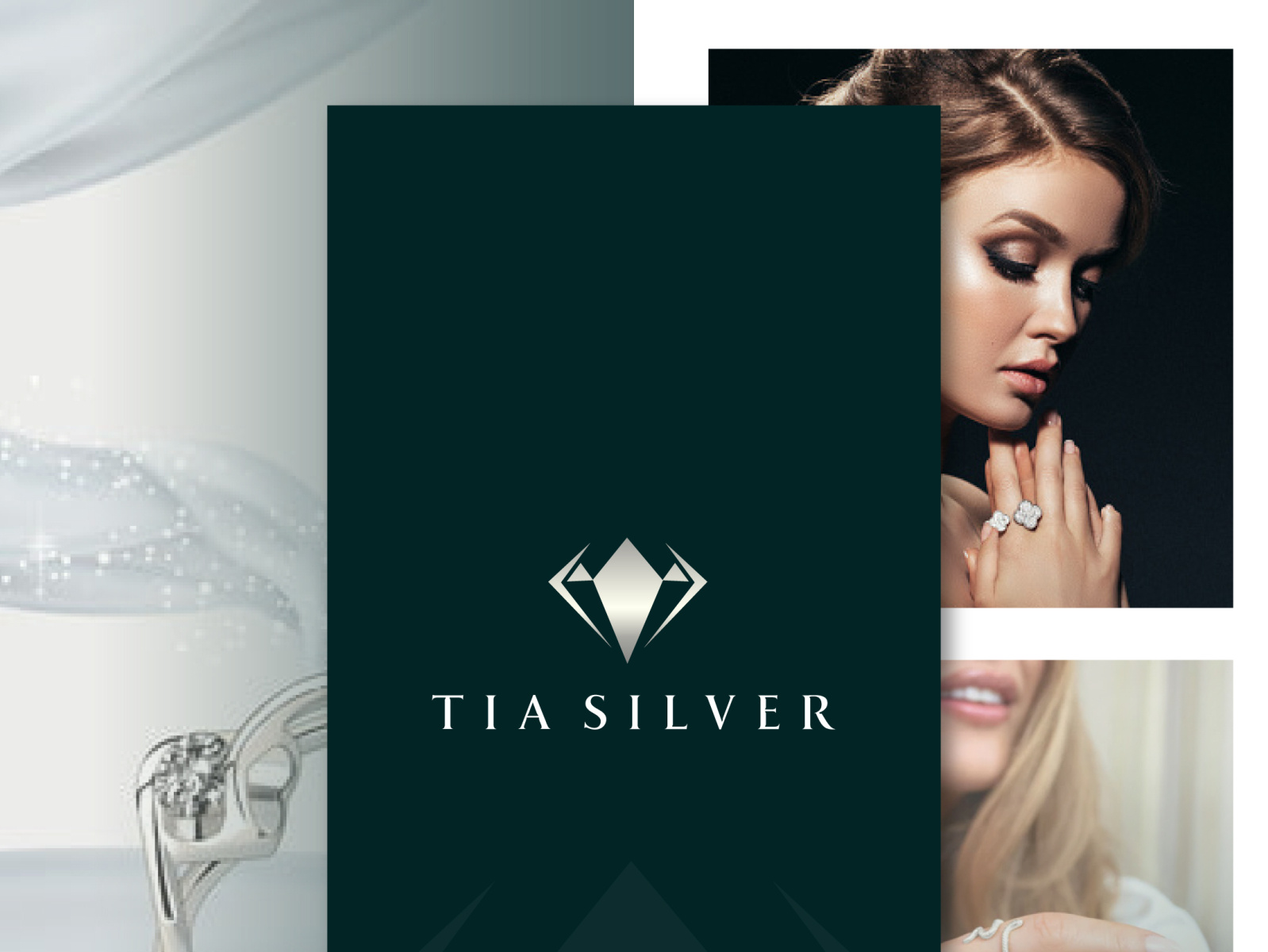 Tia Silver jewelry logo by Sabbir Ahmed on Dribbble