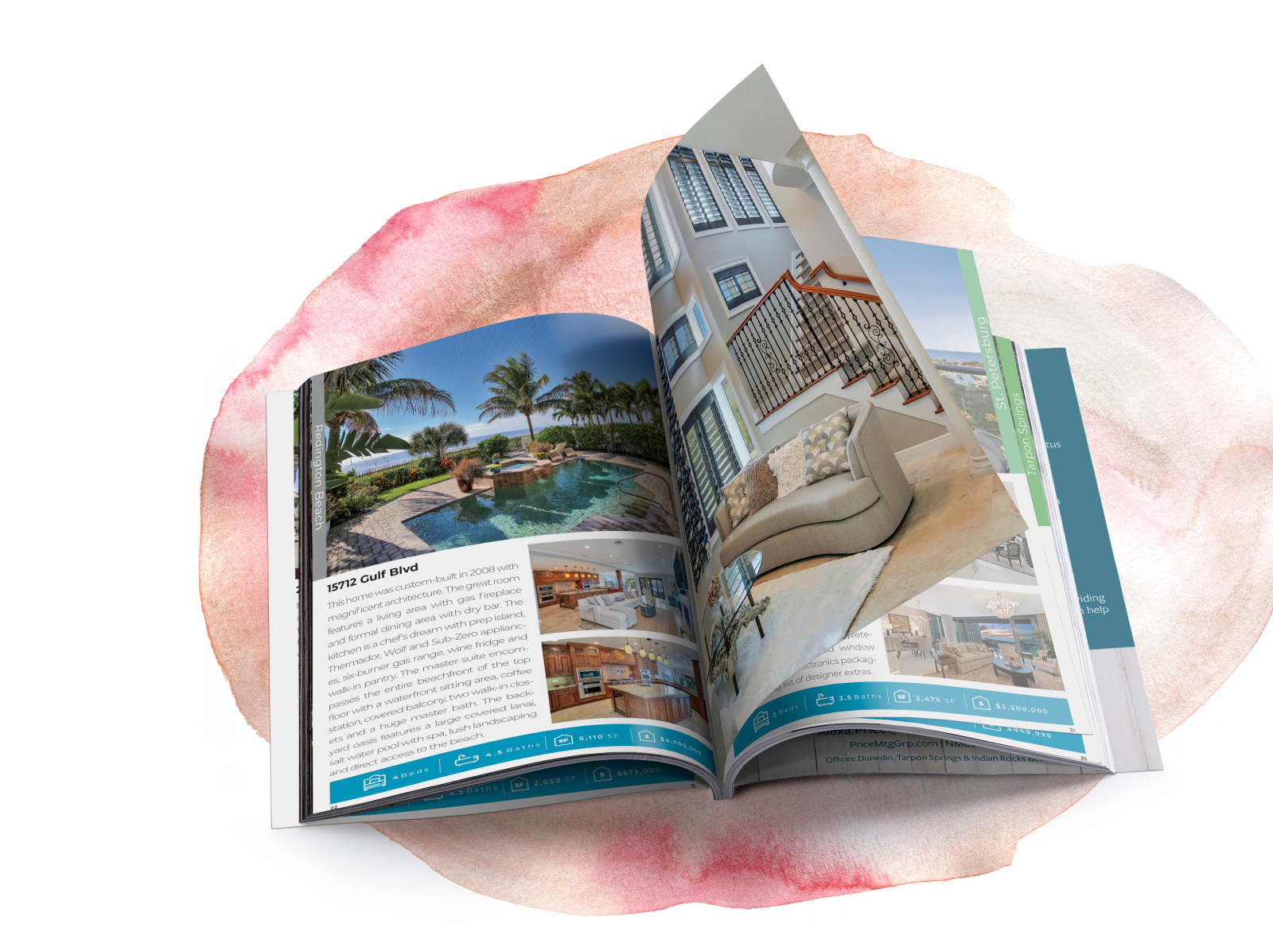 Luxury Real Estate Magazine Design and Layout by Angela on Dribbble