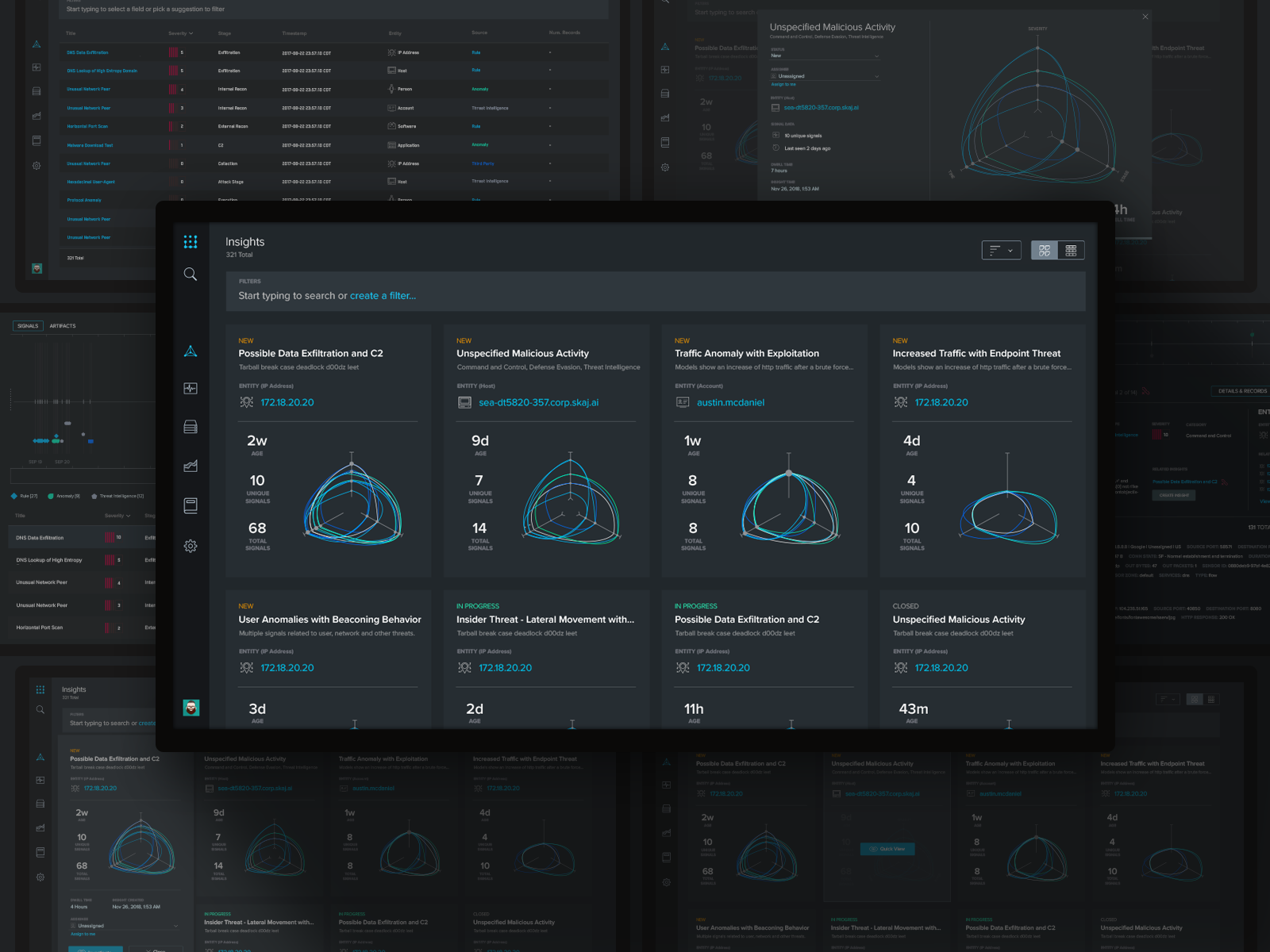 Automated Insight Cards by Harlan Elam on Dribbble