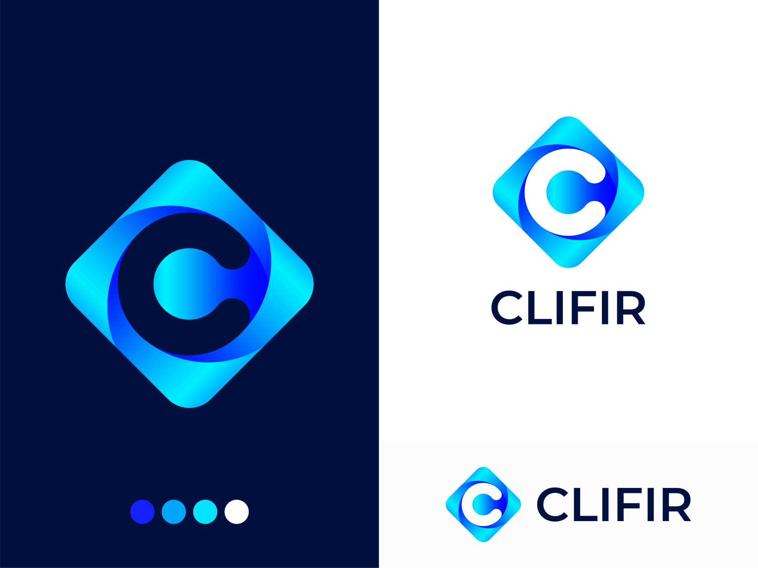 Modern C Negative Space Logo Initial C Letter Logo Concept By Sumon 