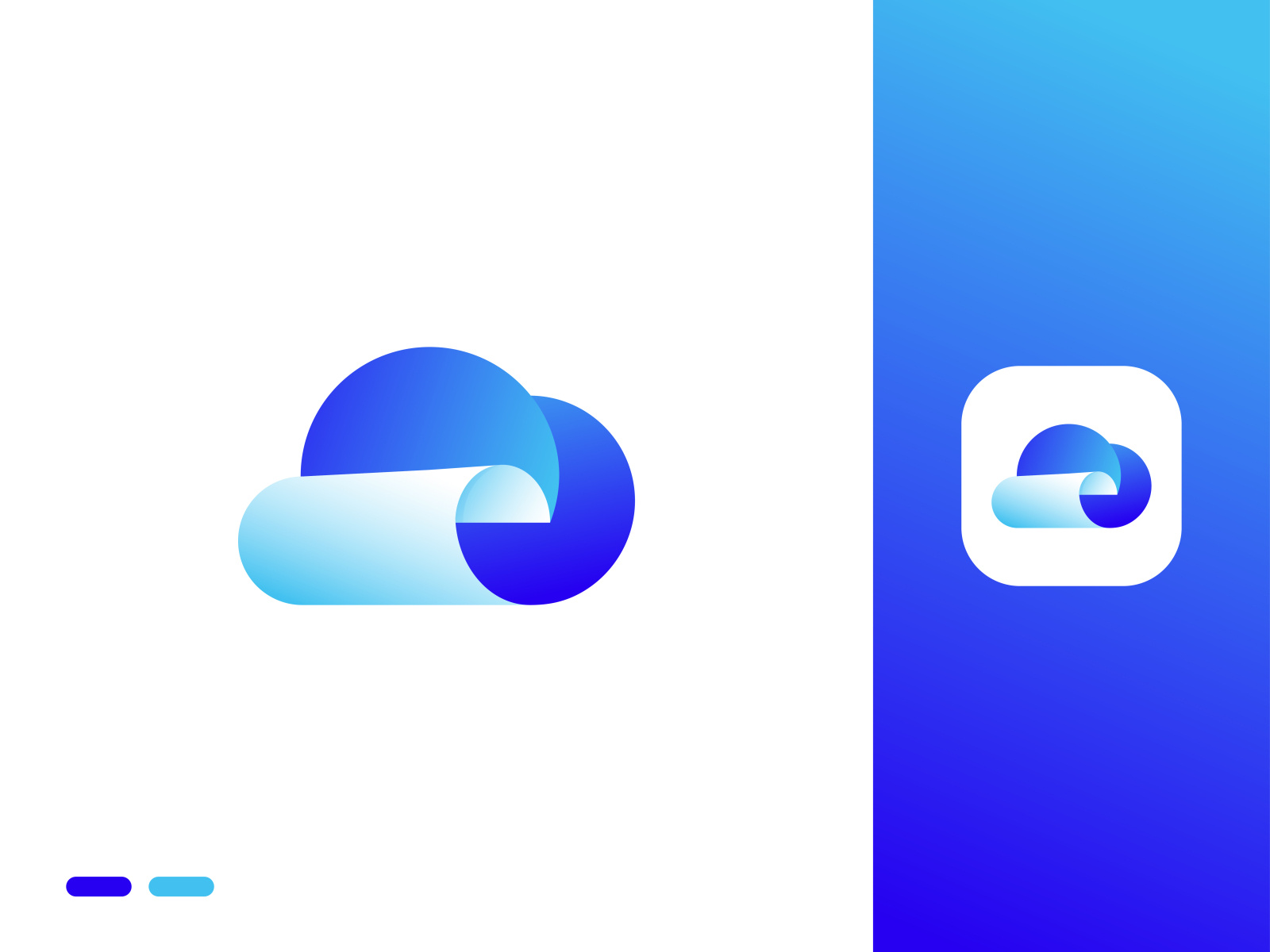 Cloud+Paper | Cloud Logo Exploration by Sumon Yousuf on Dribbble