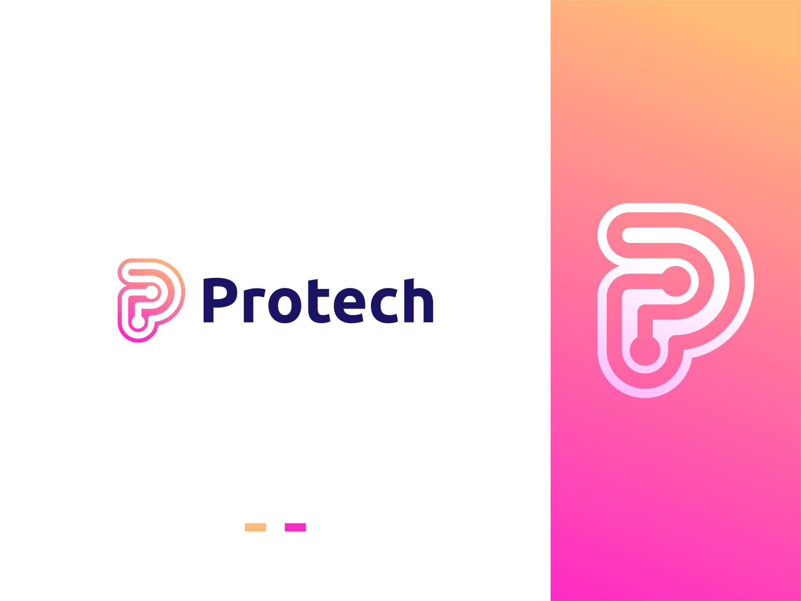 P + Tech Logo Idea by Sumon Yousuf on Dribbble