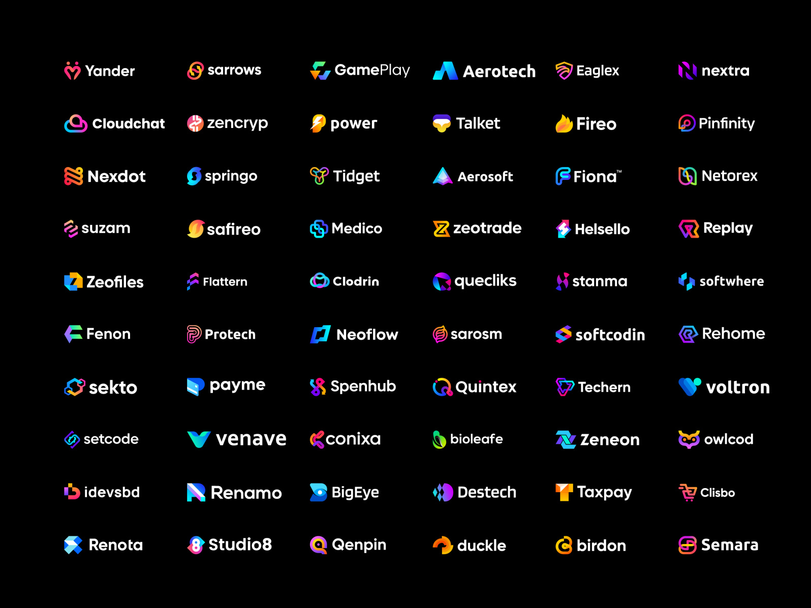 Modern and Abstract Logo Collection | Unused Logo Collection by Sumon ...