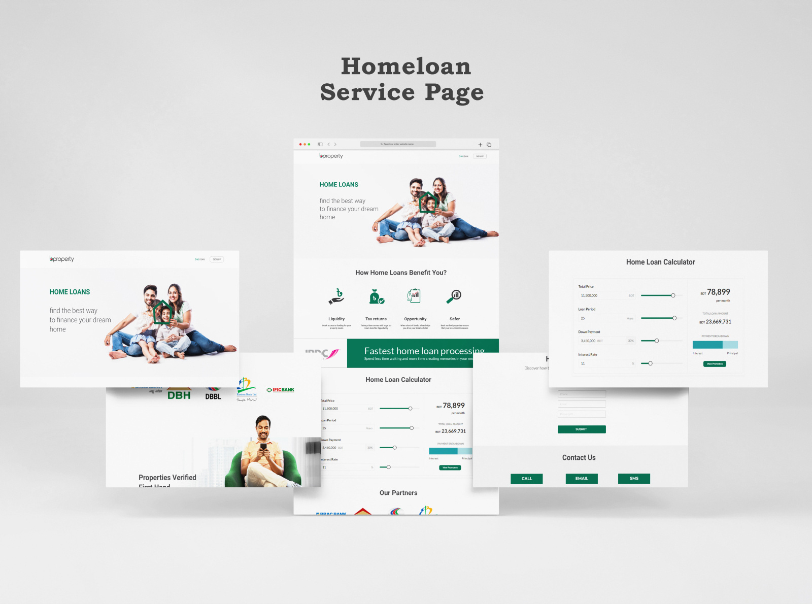 Service Page UI Design by anirban mashiur on Dribbble