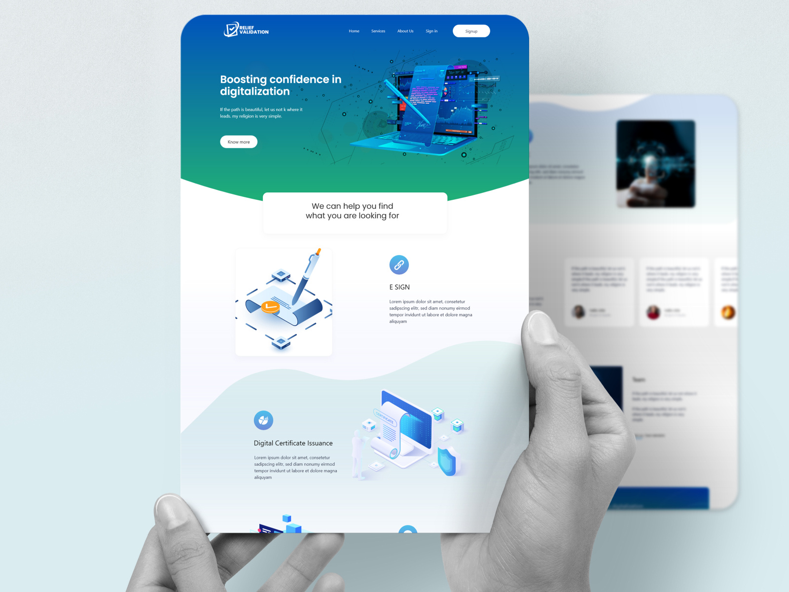Relief Validation Website design by anirban mashiur on Dribbble