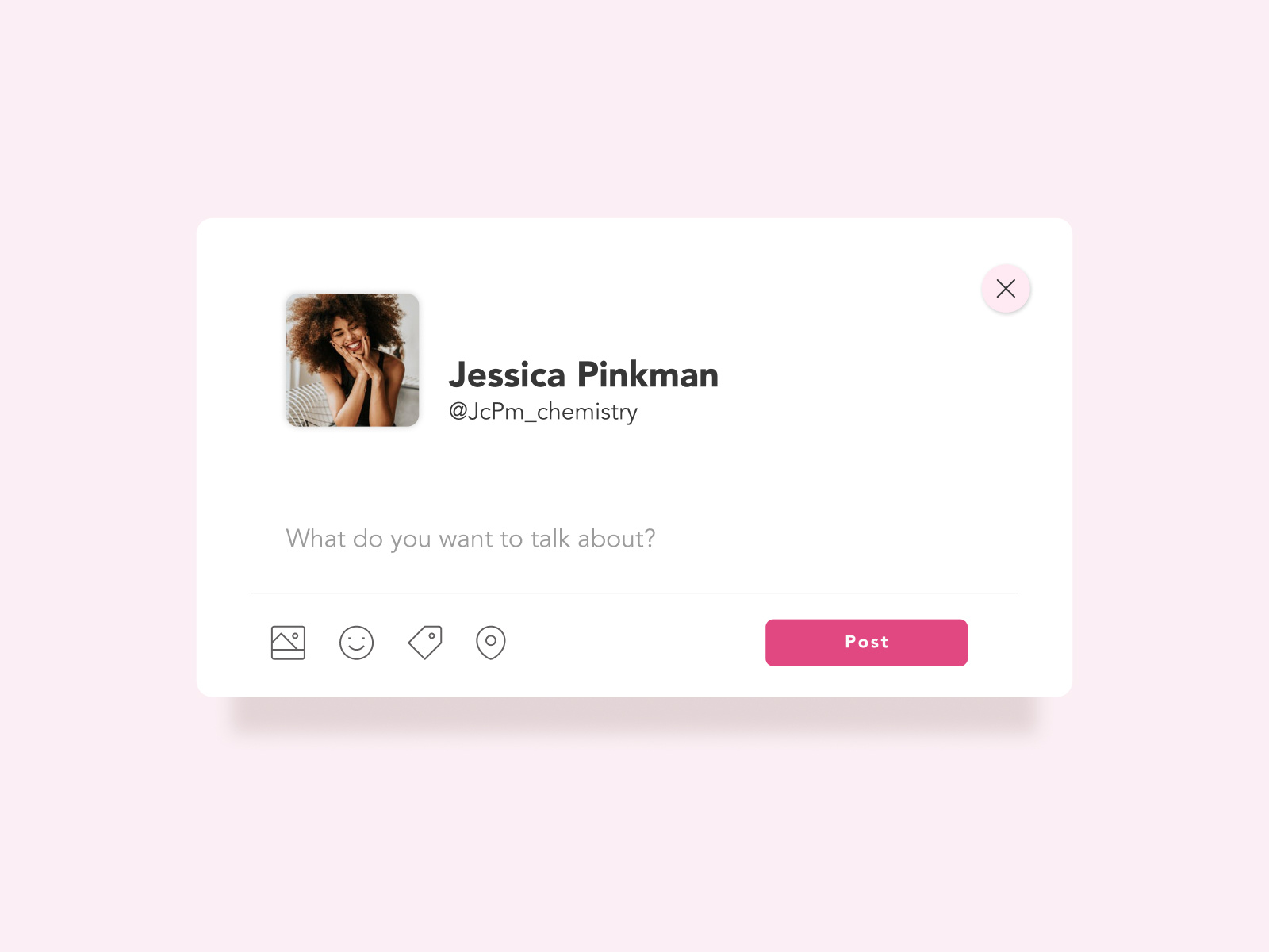 Status Update: DailyUI_081 by Angela Illiano on Dribbble